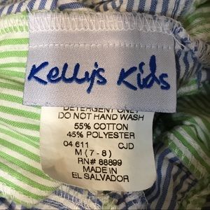 kelly’s kids | Dresses | Kellys Kids Seersucker Dress 78 | Poshmark